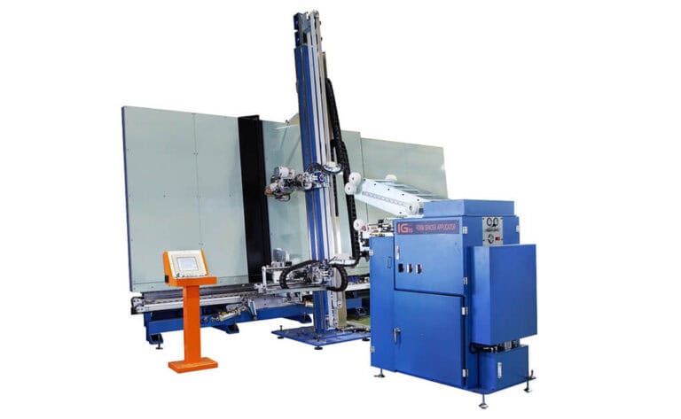 Foam Spacer Applicator for Insulated Glass